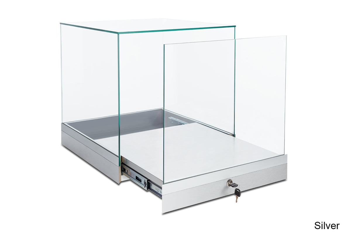 Compact Countertop Museum Display Case 24" – Display Connection
